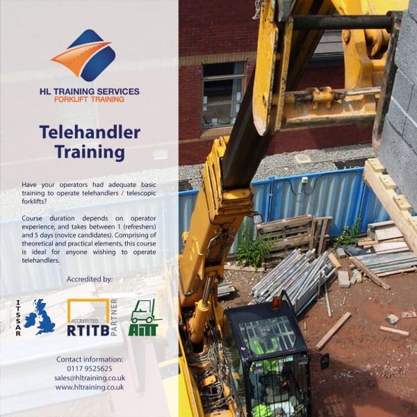 Telehandler Training Course | Telescopic Forklift | Bristol-Based